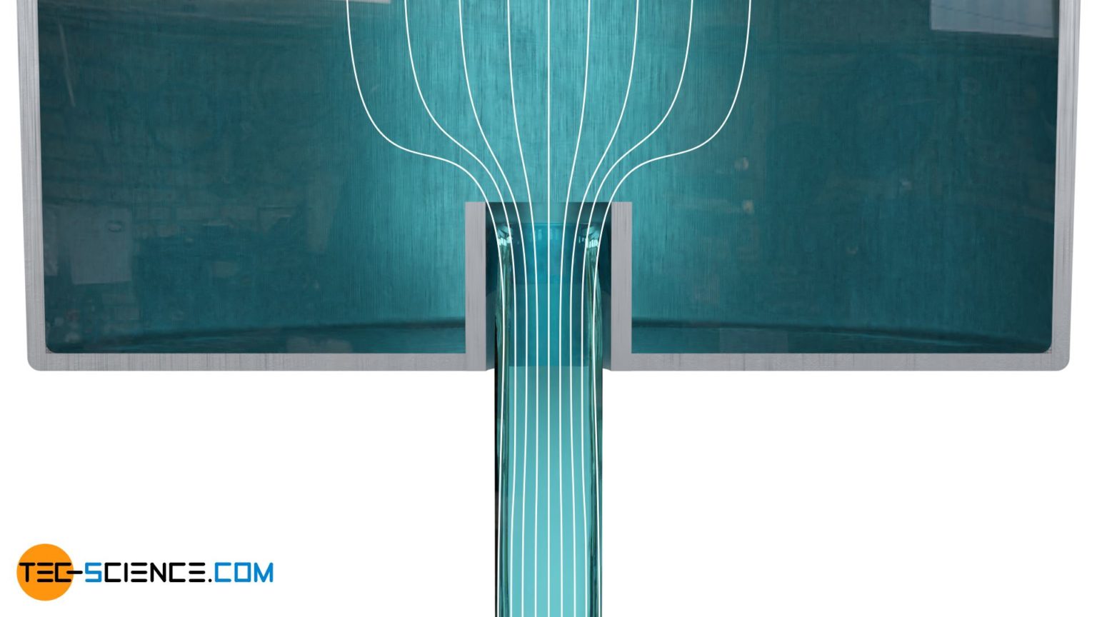 Discharge of liquids (Torricelli's law) - tec-science